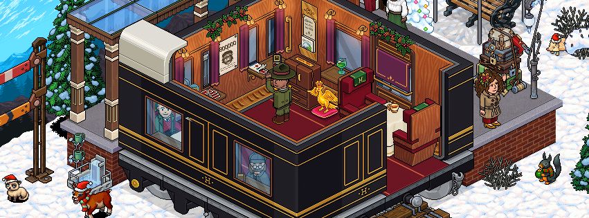 MMOGames.com | It's All Aboard the Habbo Express for Christmas