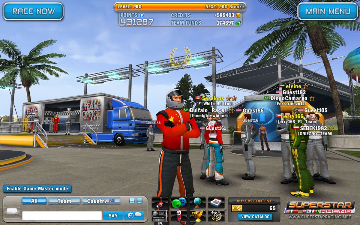 Superstar Racing - MMOGames.com