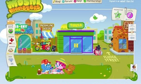 Moshi Monsters - MMOGames.com