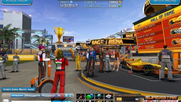 Superstar Racing - MMOGames.com