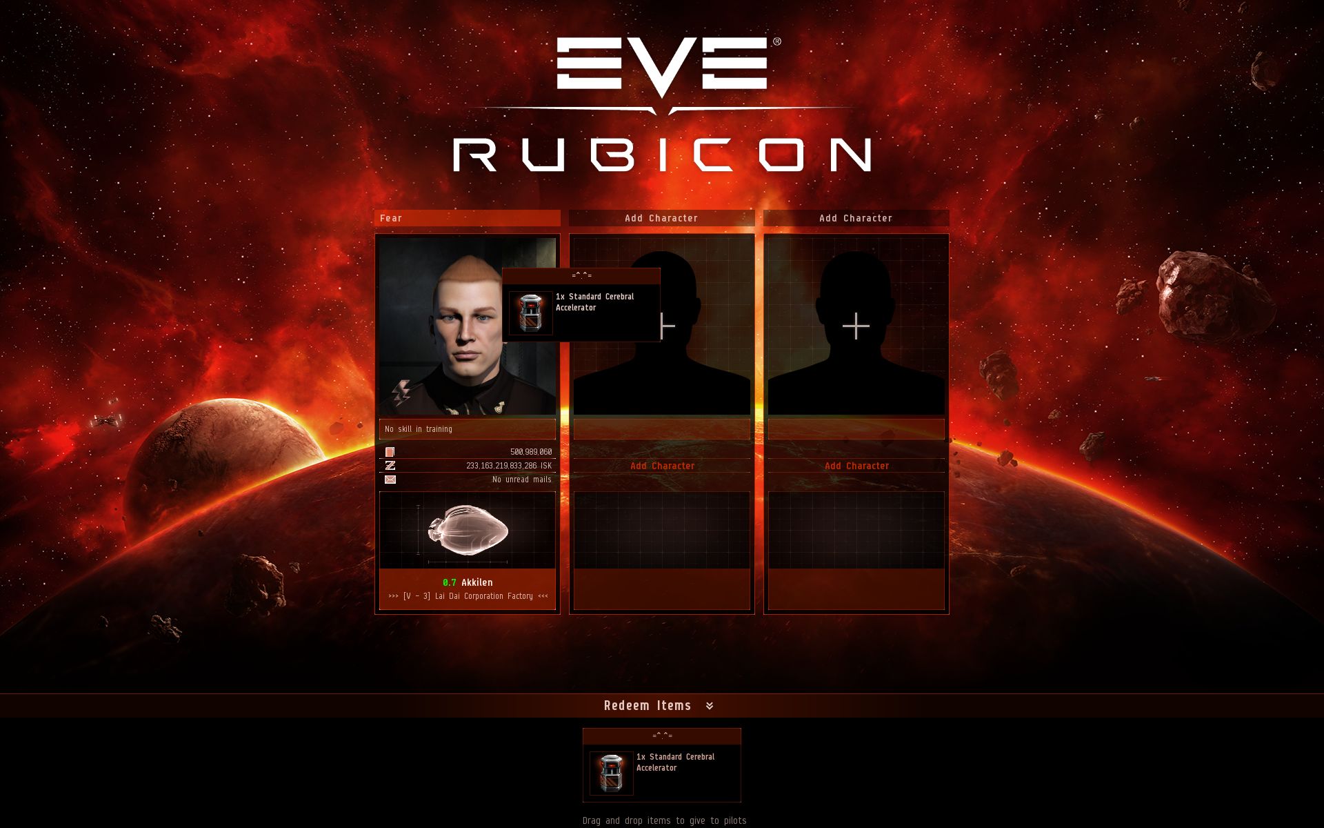 EVE Online Reveals New Character Selection Screen - MMOGames.com EVE Online Reveals New Character Selection Screen - MMOGames.com