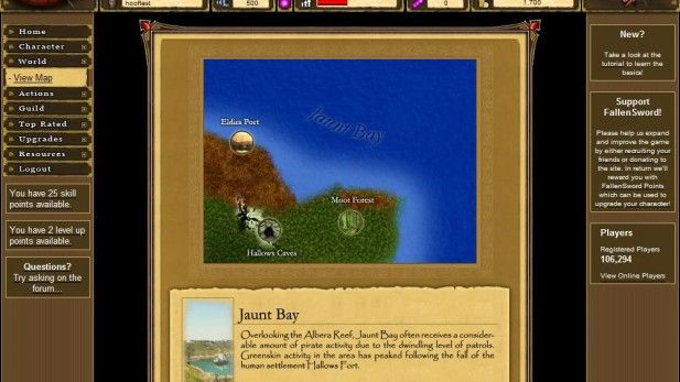 Fallen Sword - MMOGames.com