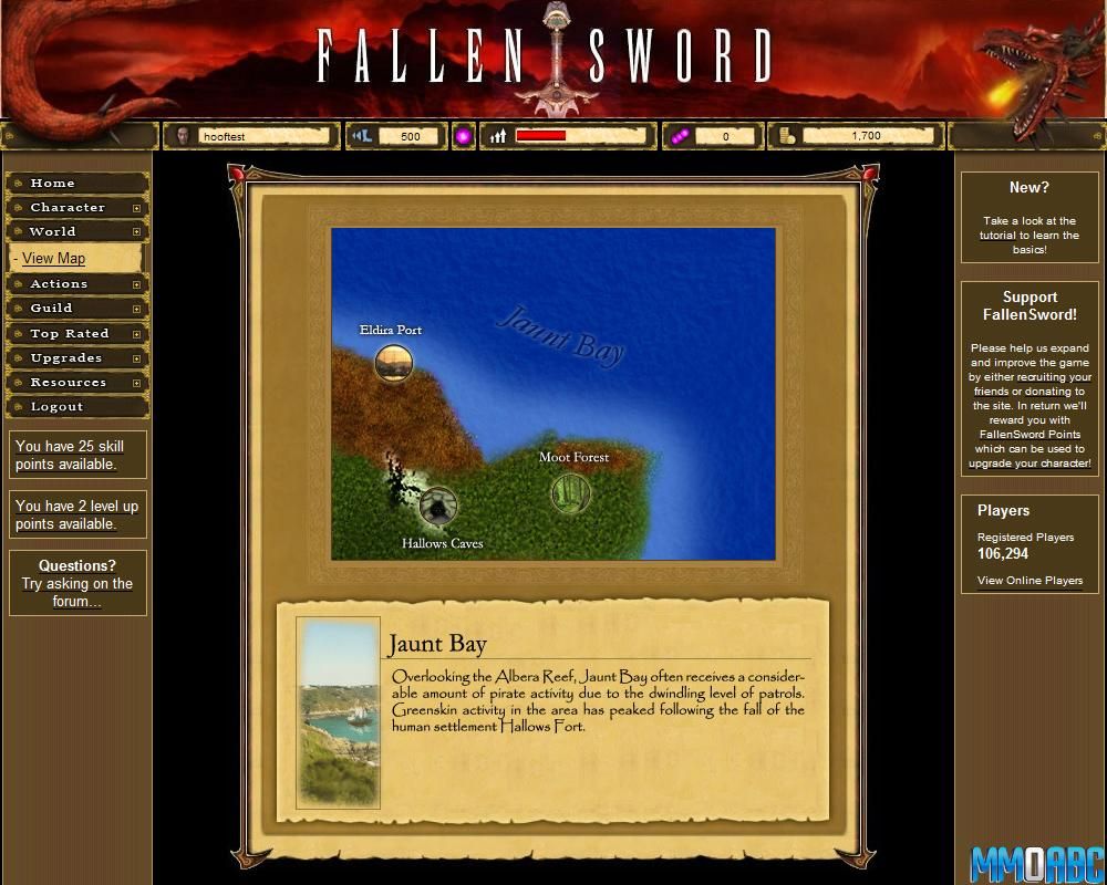 Fallen Sword - MMOGames.com