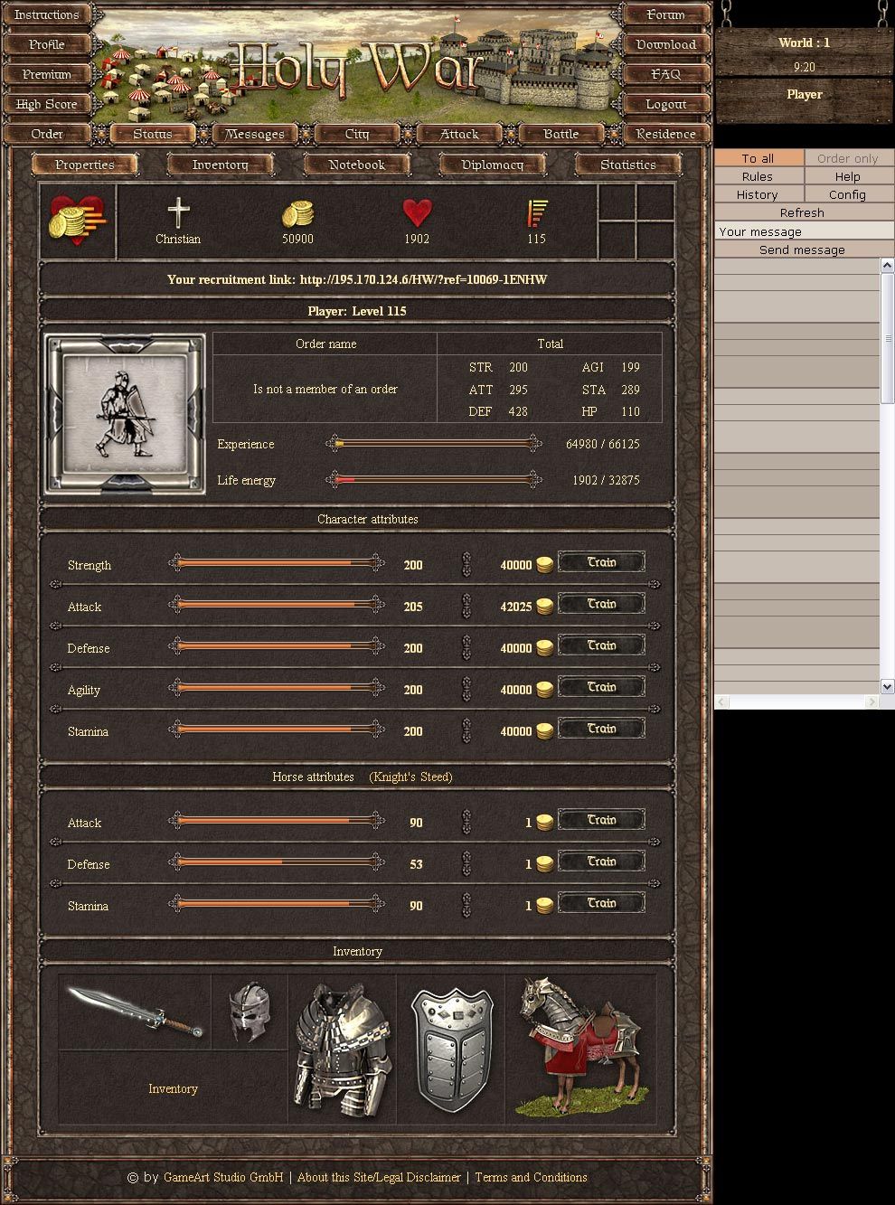 Holy War - MMOGames.com