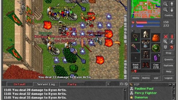 Tibia - MMOGames.com