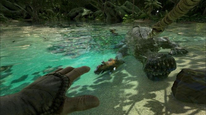 ARK: Survival Evolved Introduces Swamp and Snow Biome - MMOGames.com