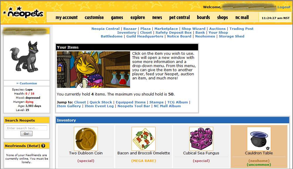 Neopets - MMOGames.com