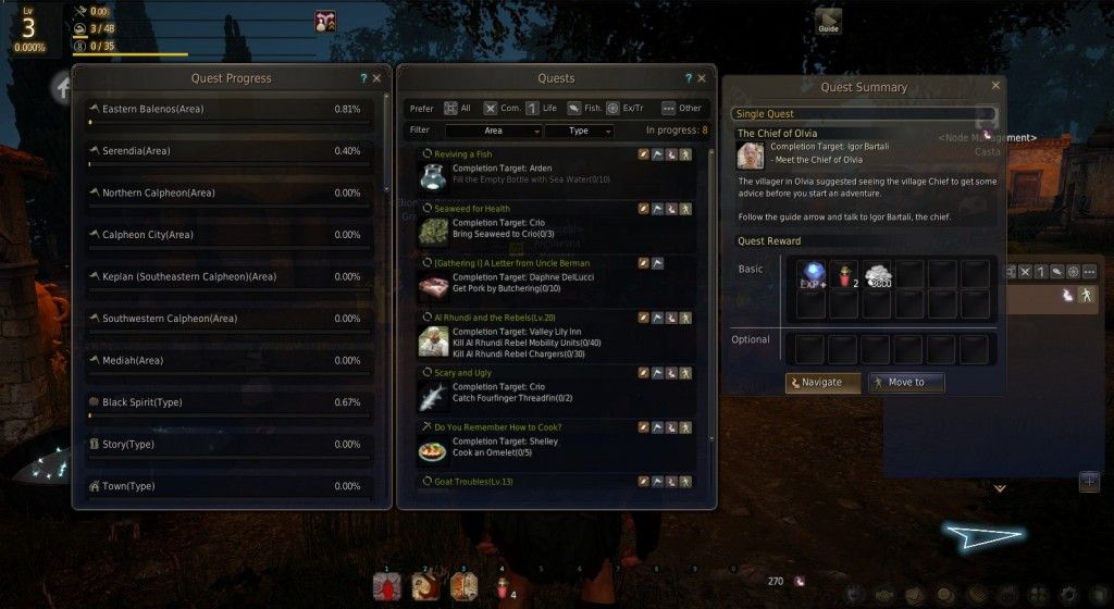 Guide to the Black Desert UI
