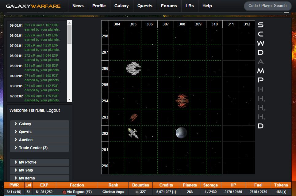 Galaxy Warfare - MMOGames.com