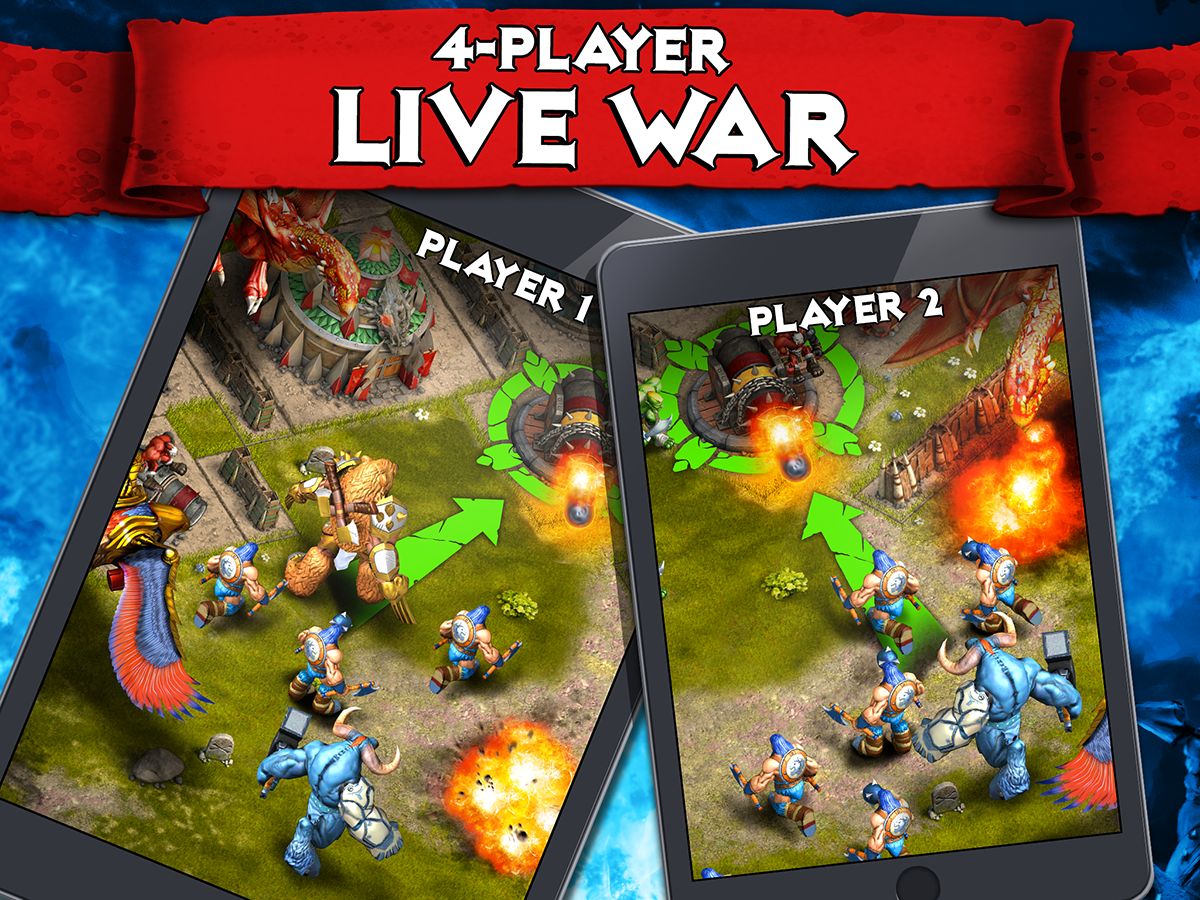 Heroes of War: Orcs vs Knights - MMOGames.com