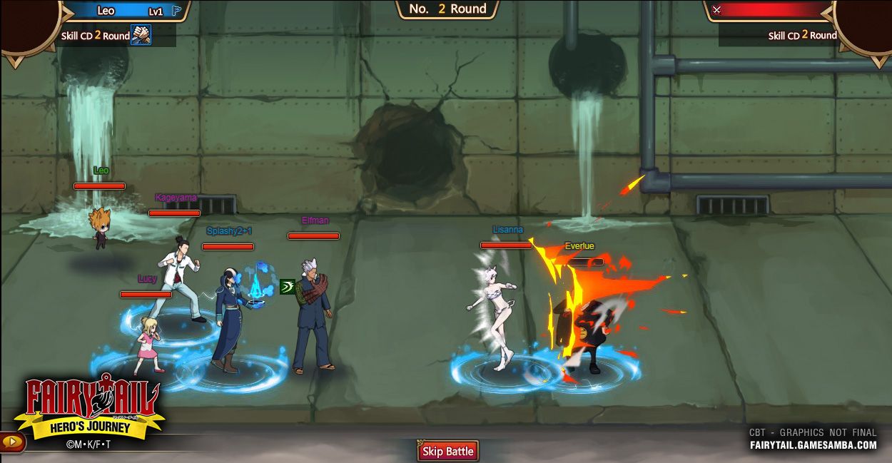 Fairy Tail: Hero's Journey - MMOGames