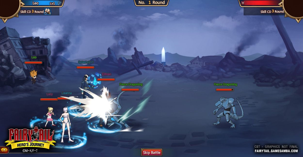 Fairy Tail: Hero's Journey - MMOGames