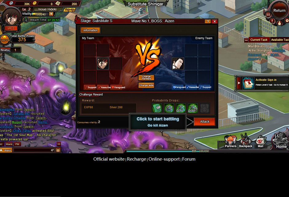 Bleach Online - MMOGames.com