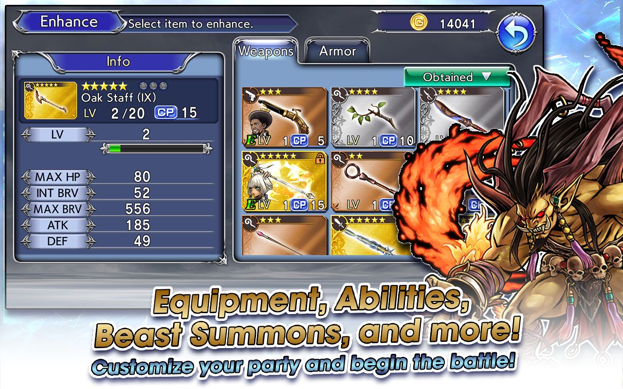 Dissidia Final Fantasy Opera Omnia - MMOGames.com