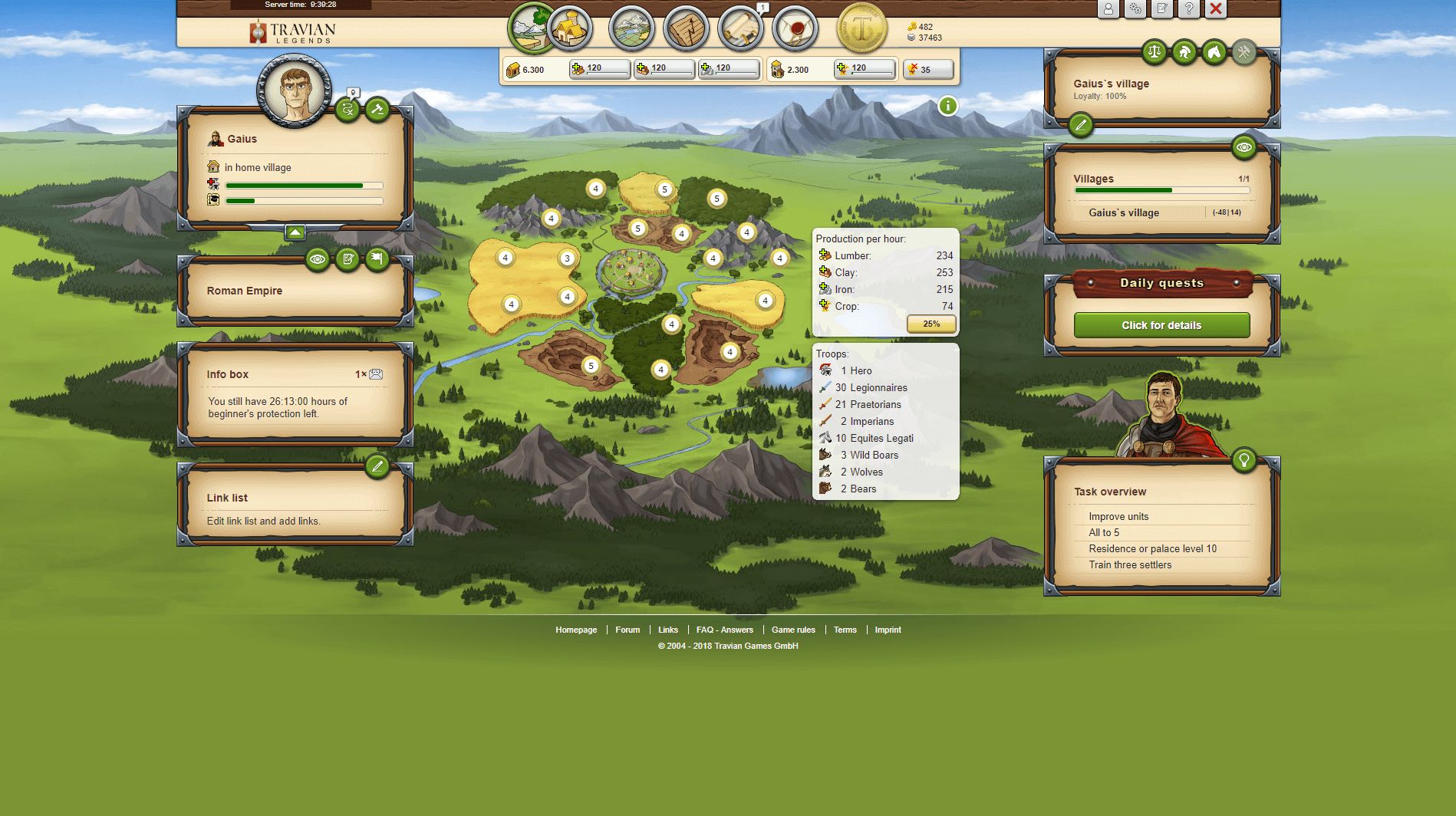 Travian: Legends - MMOGames.com